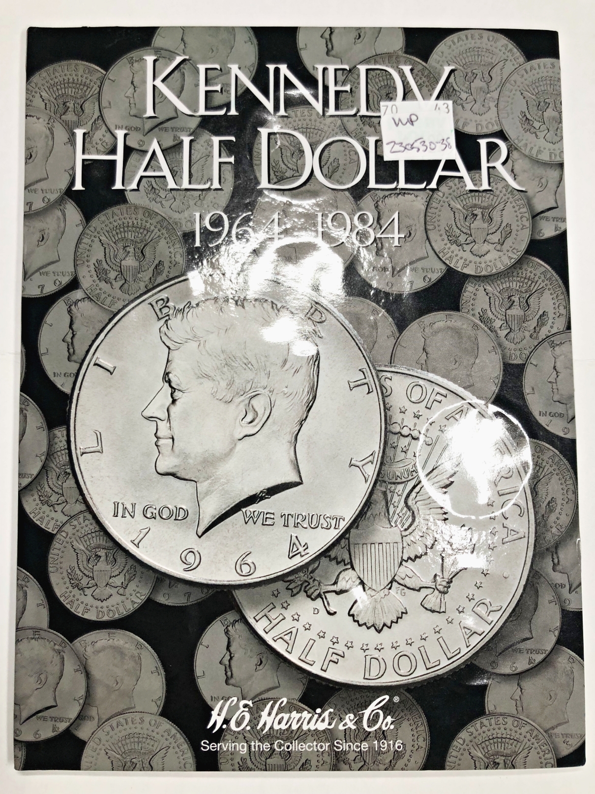 Kennedy Half Dollar Partial Set in Album 1964-1984*Includes 9 Half ...