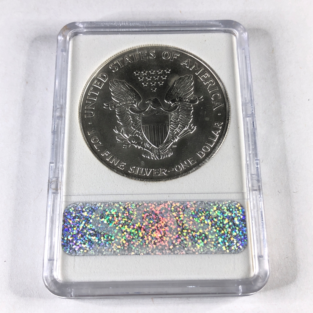 Key Date 1996 American Silver Eagle 1oz 999 Silver Bullion Coin in SGS ...