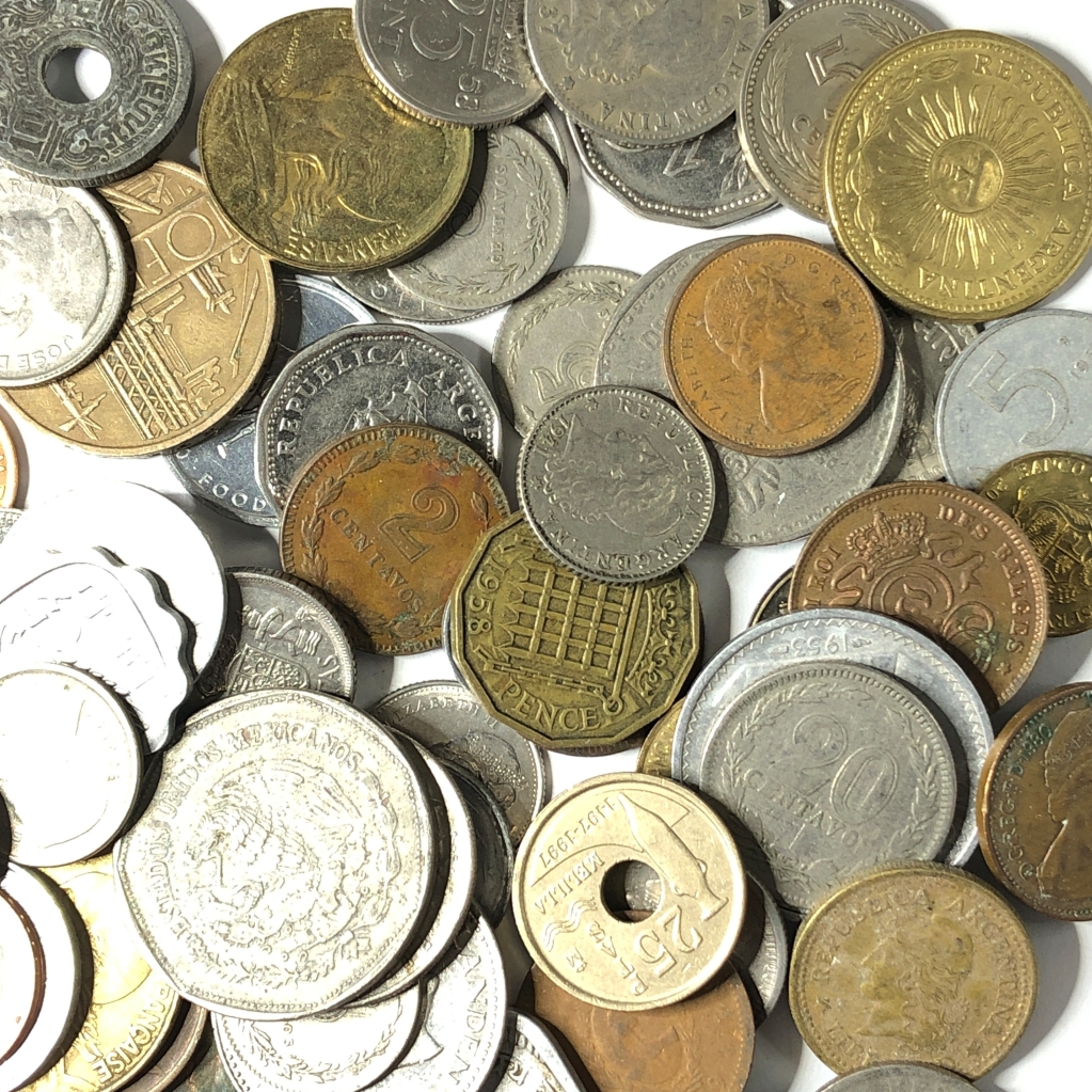 Large Lot of World Coins | Property Room
