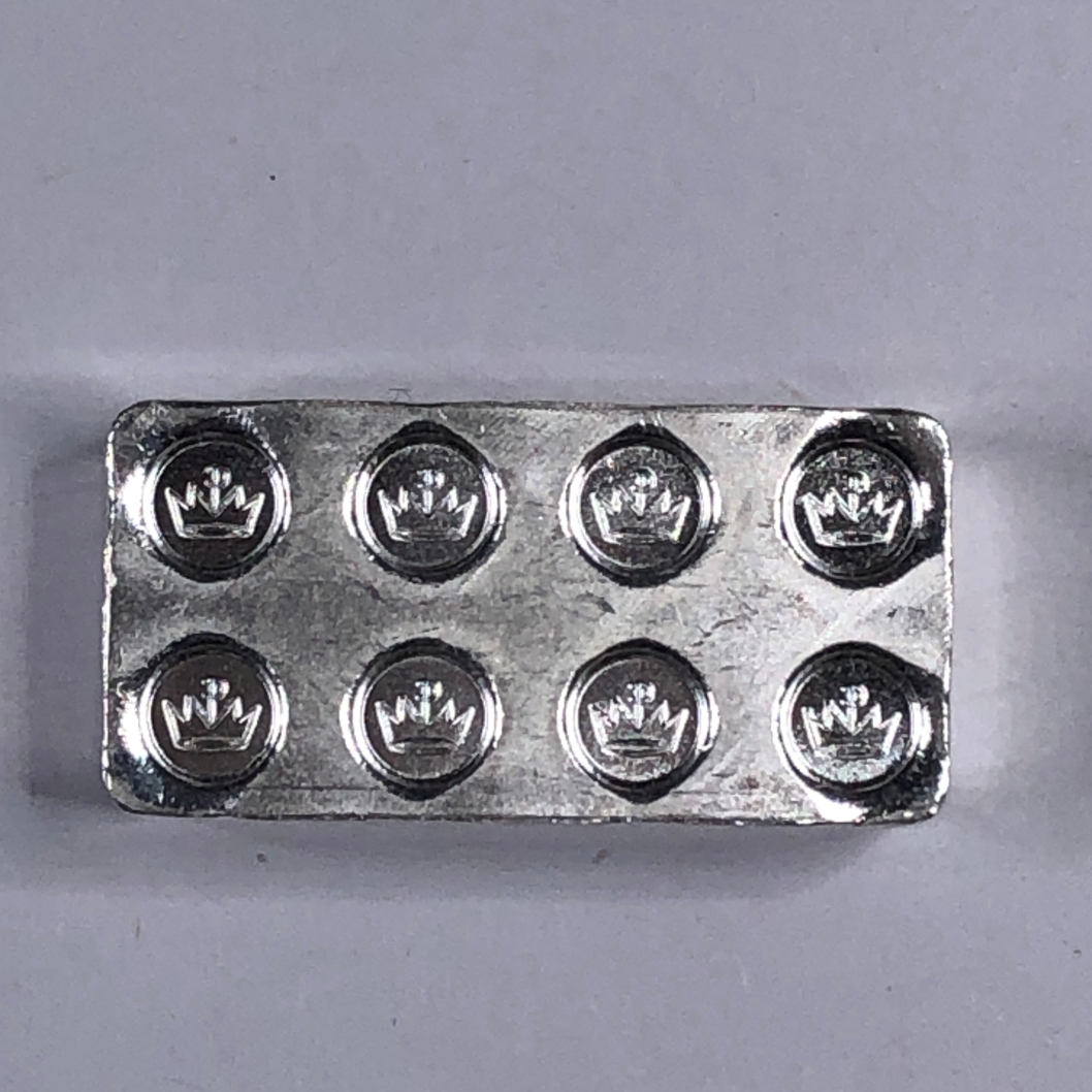 Lego Design 1 Troy oz .999 Fine Silver Bar*Stackable | Property Room