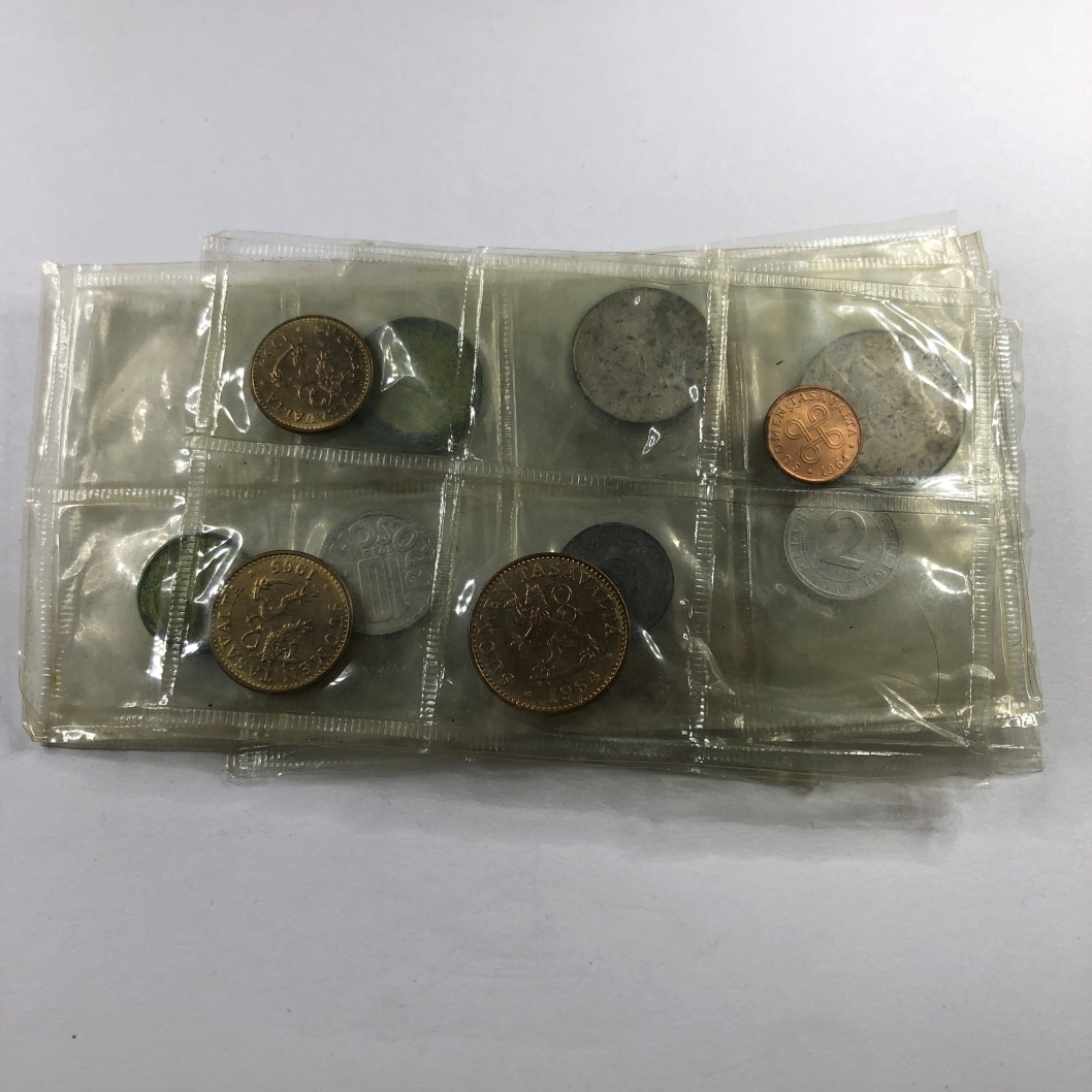 Lot of 19 World Coins*In Sealed Packets | Property Room