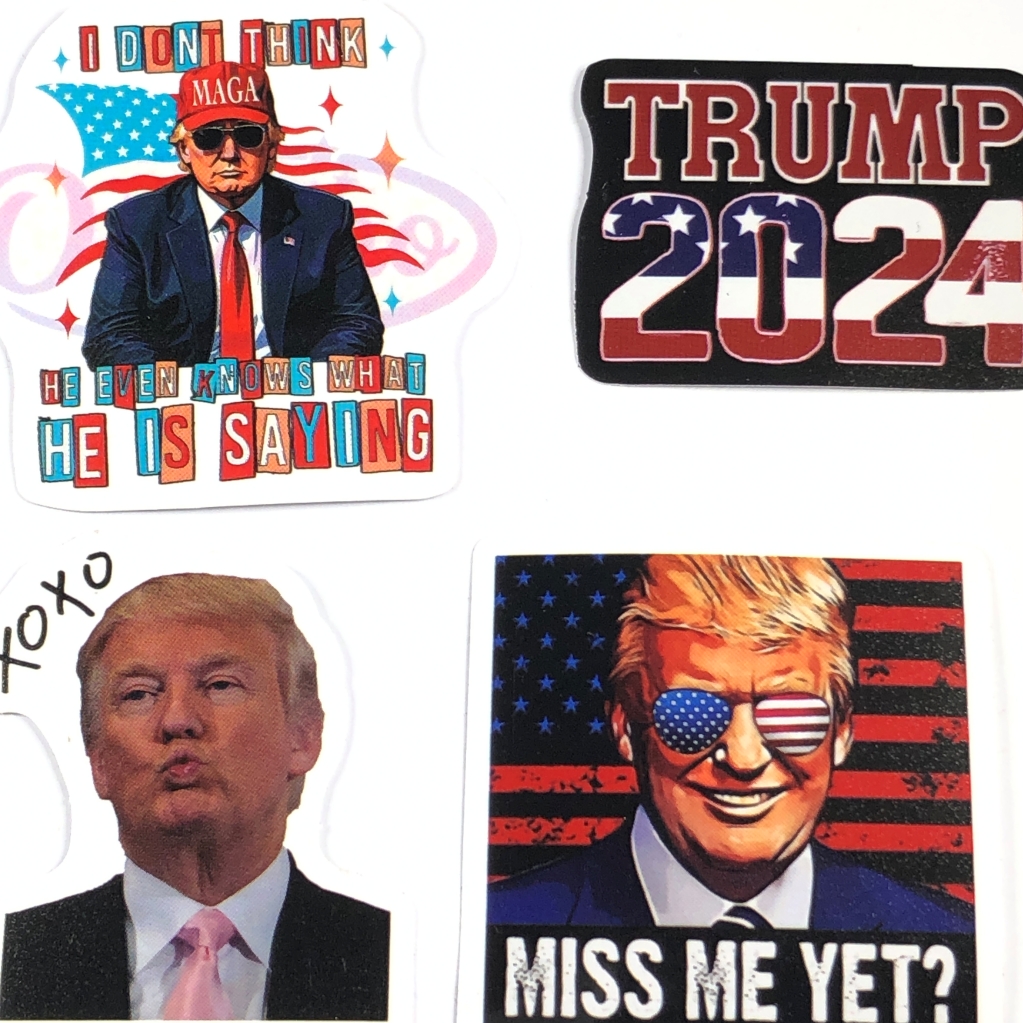 Lot of 2024 Donald Trump Stickers | Property Room