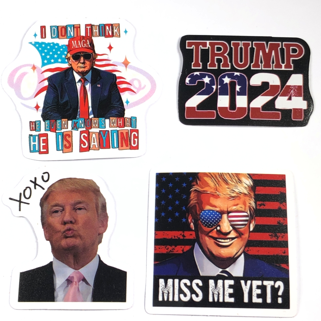 Lot of 2024 Donald Trump Stickers | Property Room