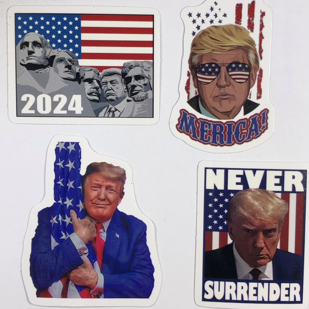 Lot of 2024 Donald Trump Stickers | Property Room