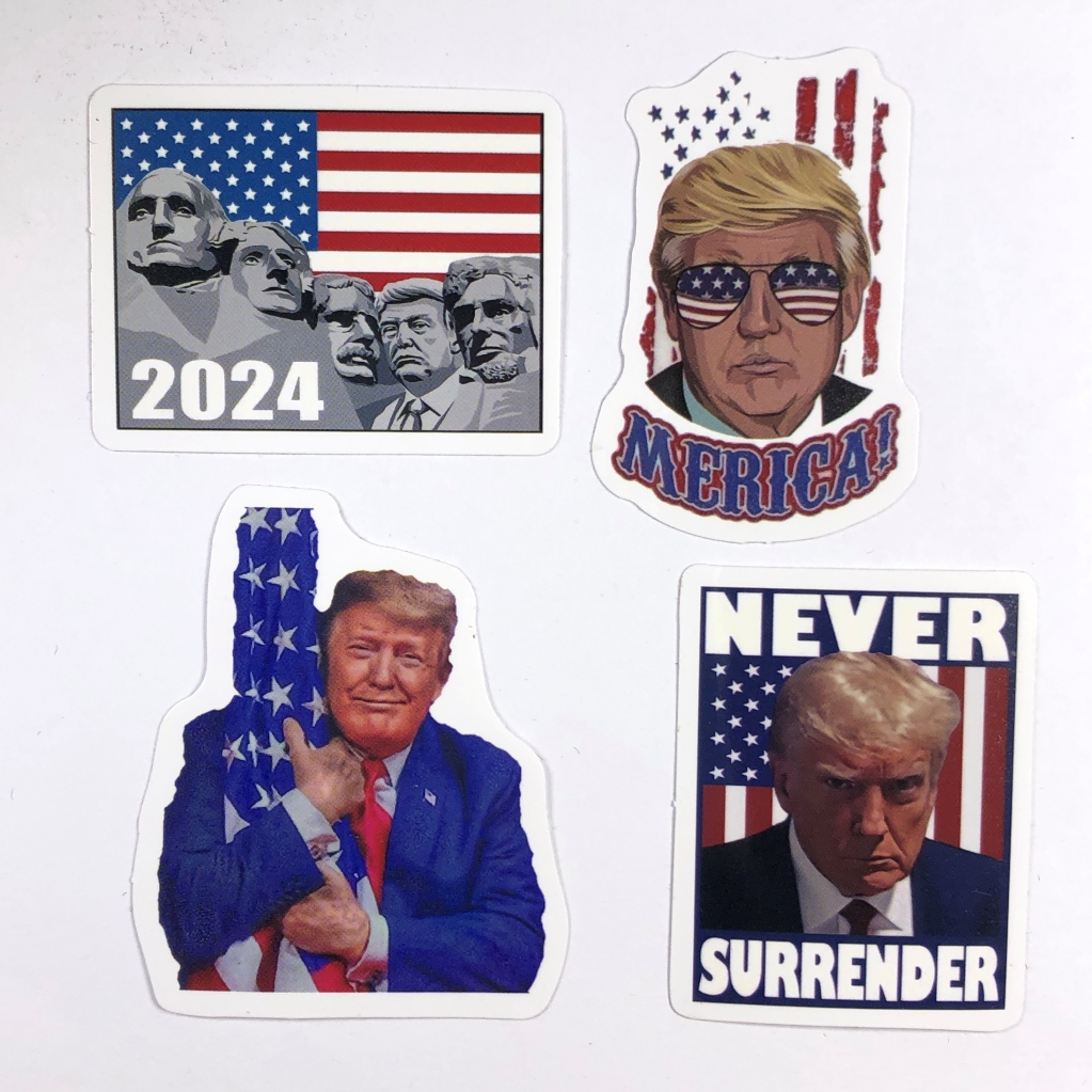 Lot of 2024 Donald Trump Stickers | Property Room