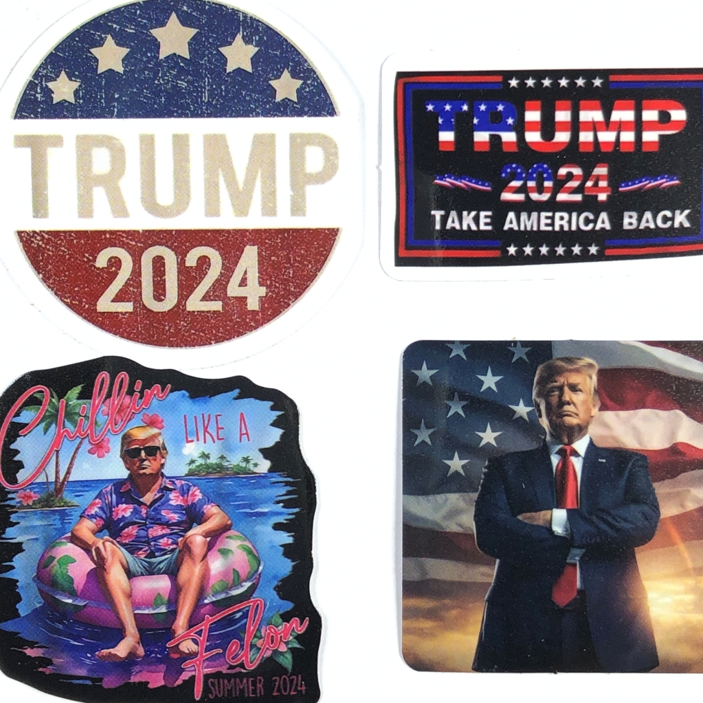 Lot of 2024 Donald Trump Stickers | Property Room