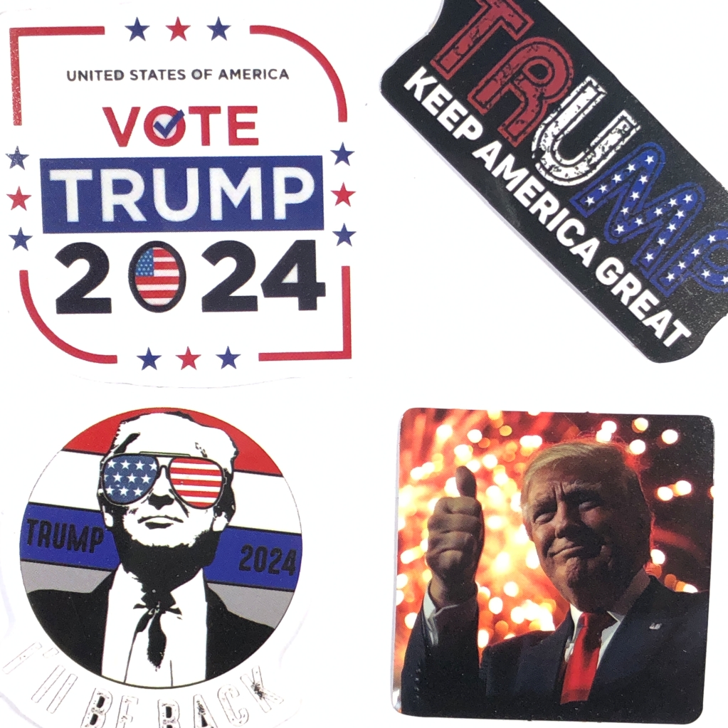 Lot of 2024 Donald Trump Stickers | Property Room