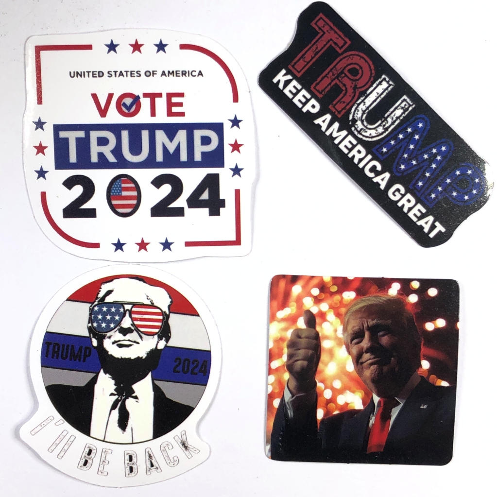 Lot of 2024 Donald Trump Stickers | Property Room