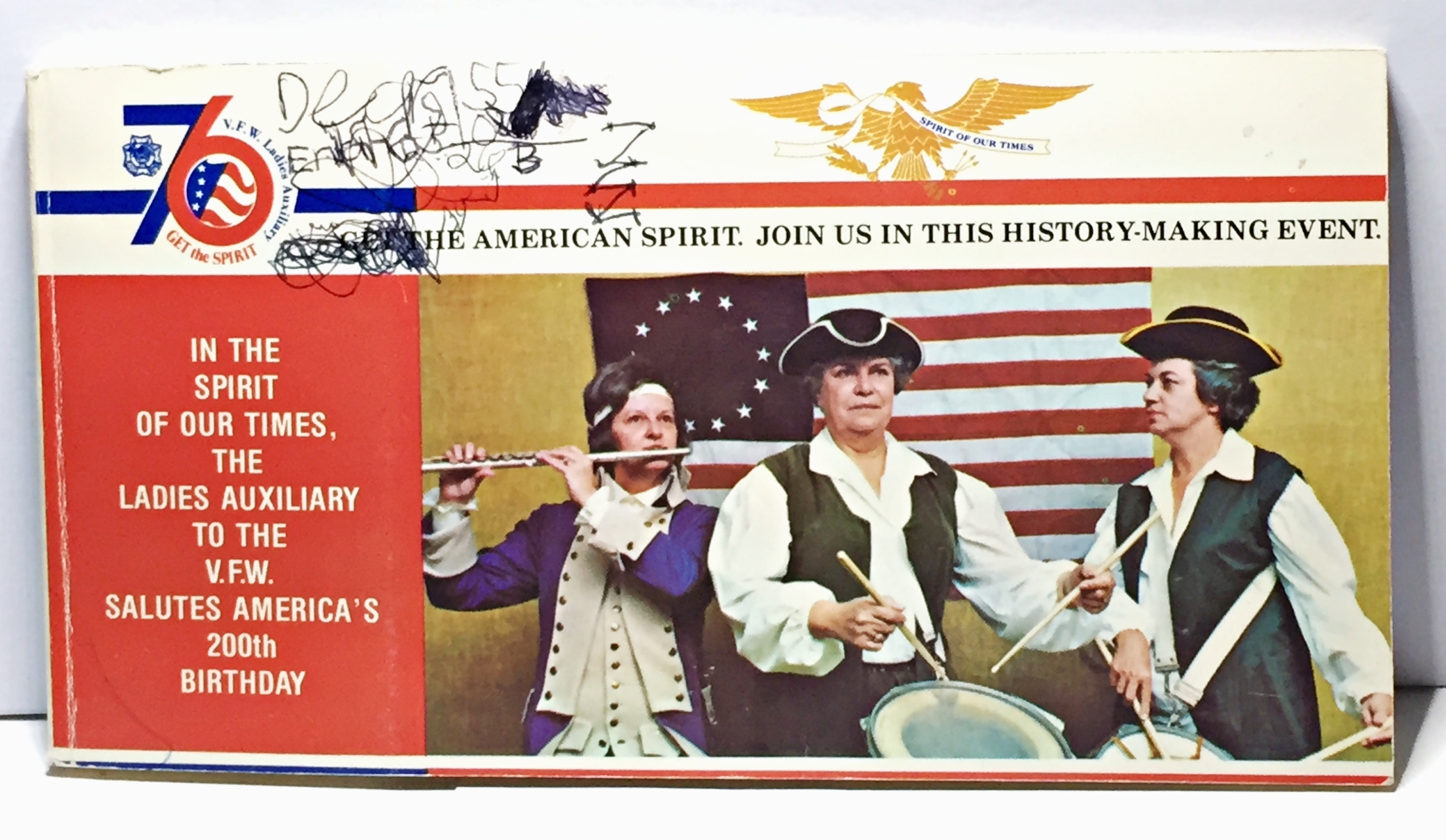 Lot of 22 1976 US Bicentennial Postcards From the Ladies Auxiliary to ...