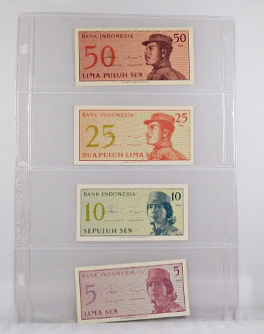Lot Of 4 World Notes: Indonesia | Property Room