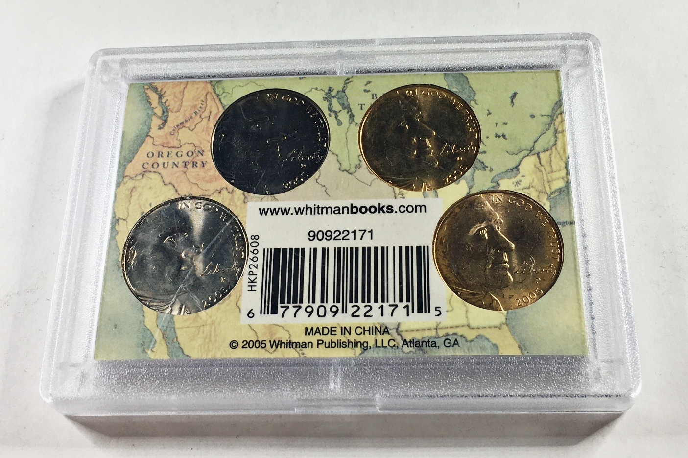 Lot of Four 2005-P & D American Bison Commemorative Jefferson Nickels ...