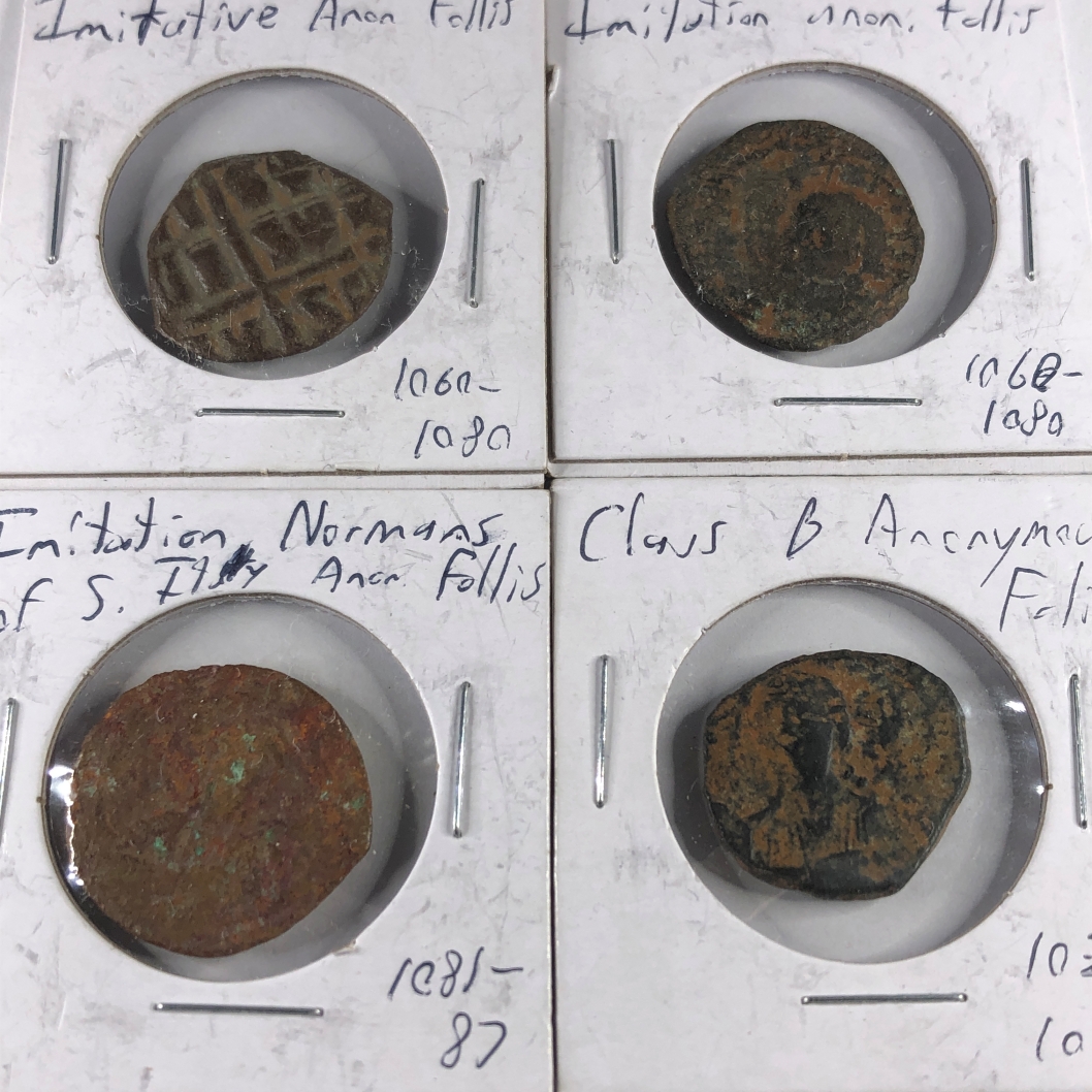 Lot of Four Ancient Eastern Roman Coins | Property Room