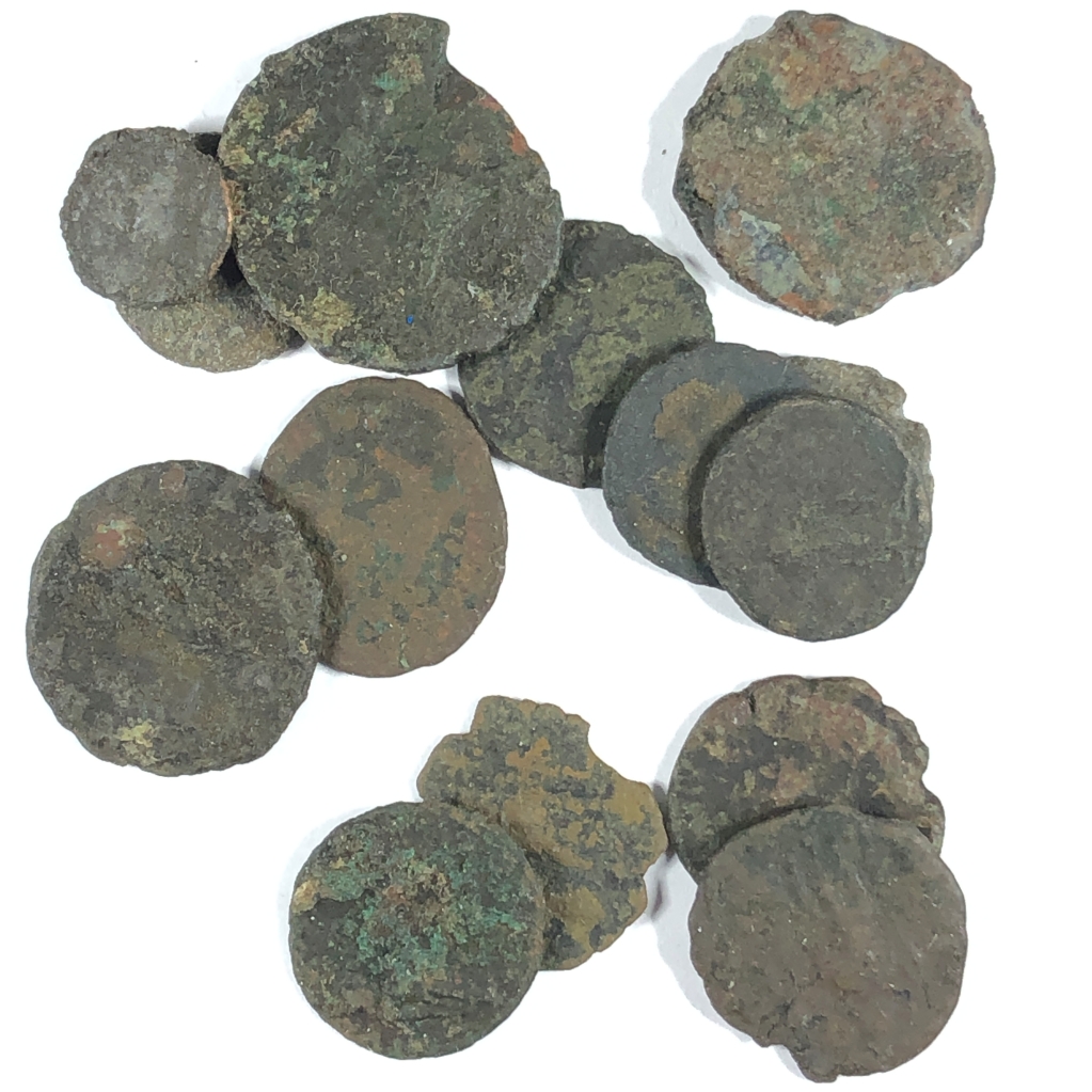 Lot of Hand-dug Ancient Roman Coins | Property Room