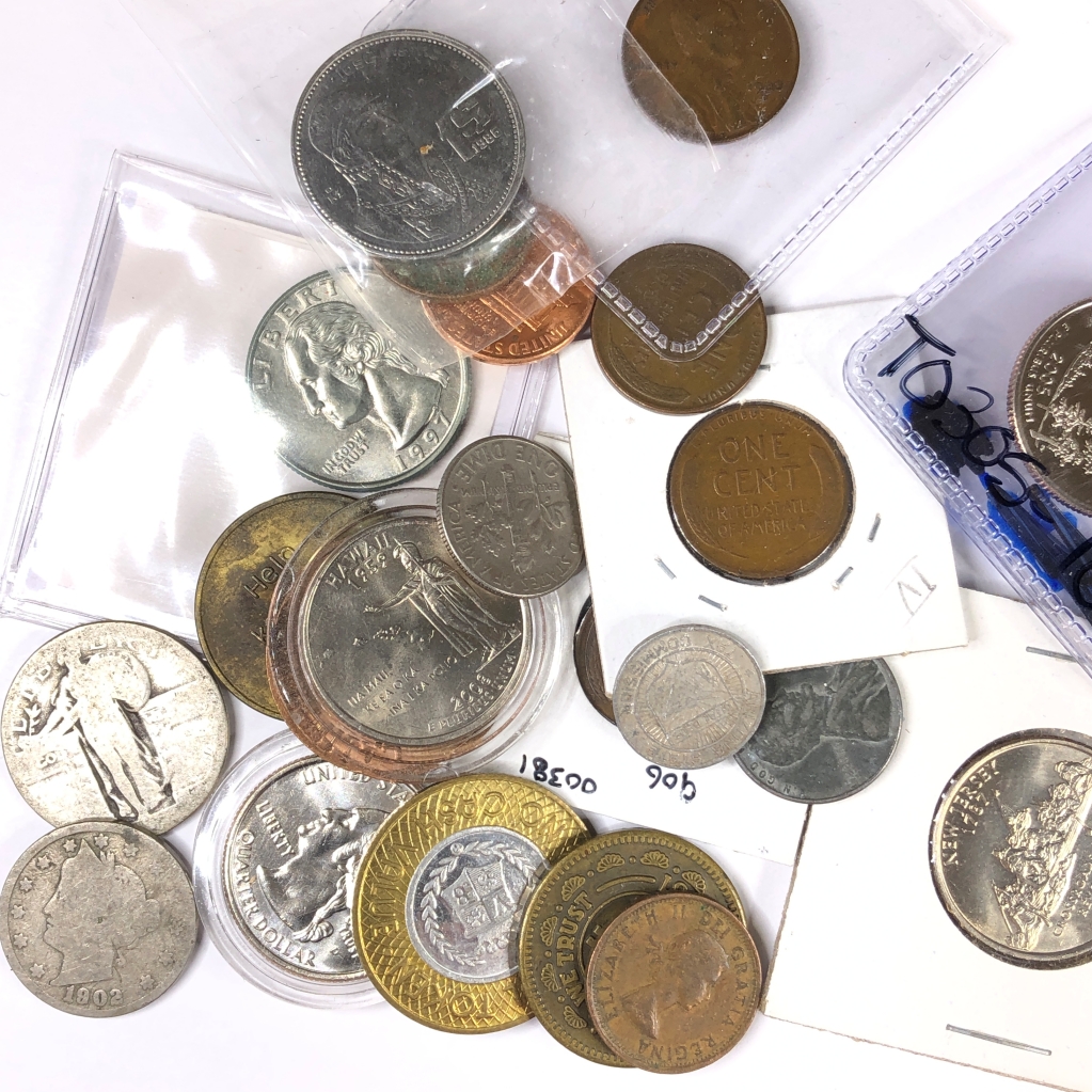 Lot of Proof US Coins, Medals and Tokens*Includes Silver Coins ...