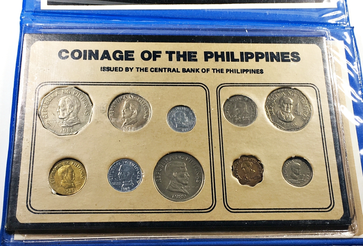 Lot of Ten Philippines Coins*Mid to Late 1980's*In Portfolio | Property ...