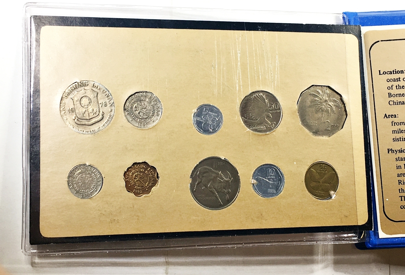 Lot of Ten Philippines Coins*Mid to Late 1980's*In Portfolio | Property ...