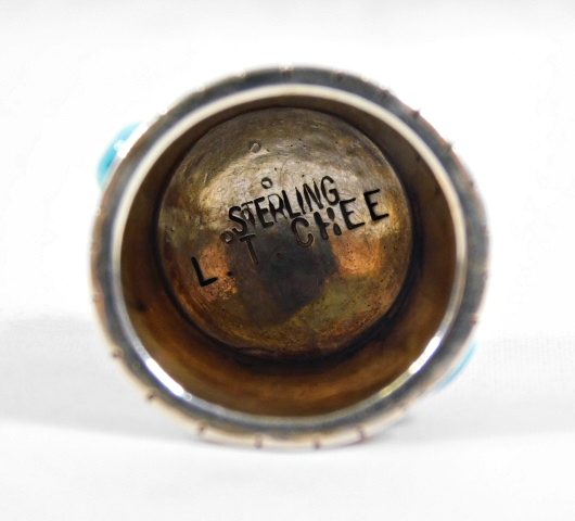 L.T. Chee - Native American Handcrafted and SIGNED - Sterling Silver ...