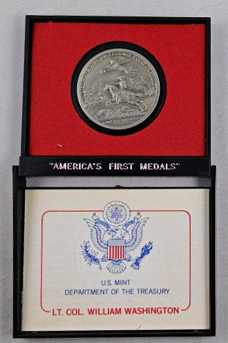 Lt. Col. William Washington - America's First Medals Series - U.S ...