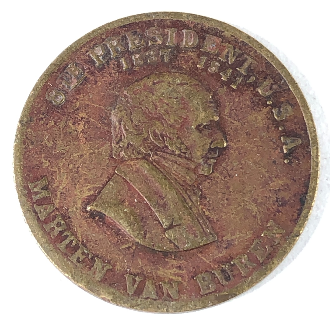 Martin Van Buren Memorial Token*Bio On Reverse | Property Room