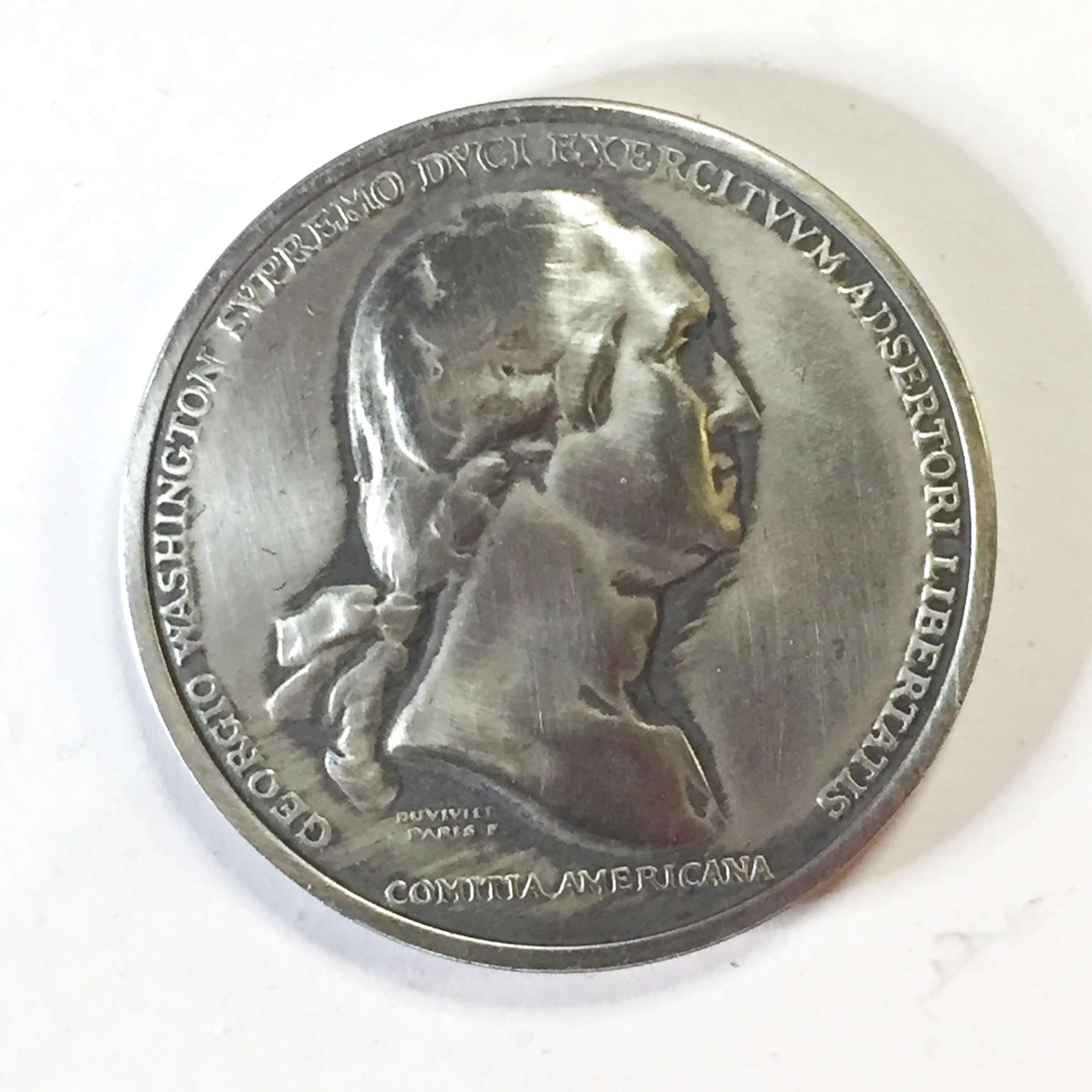 Medal Awarded to General George Washington for the Liberation of Boston ...