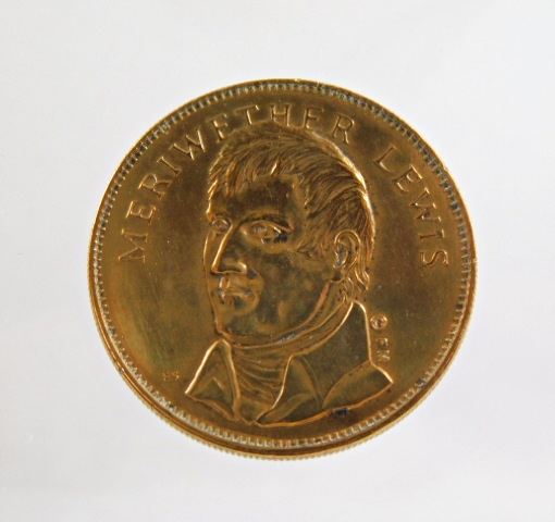 Meriwether Lewis Bronze Medallion | Property Room