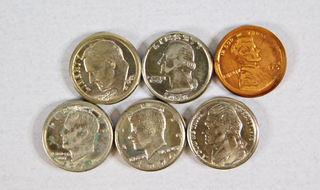 Miniature Set of Uncirculated US Coins | Property Room