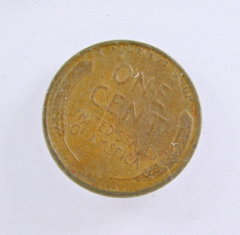 MINT ERROR - 1936 Lincoln Wheat Cent - Die Crack; Filled 9 | Property Room