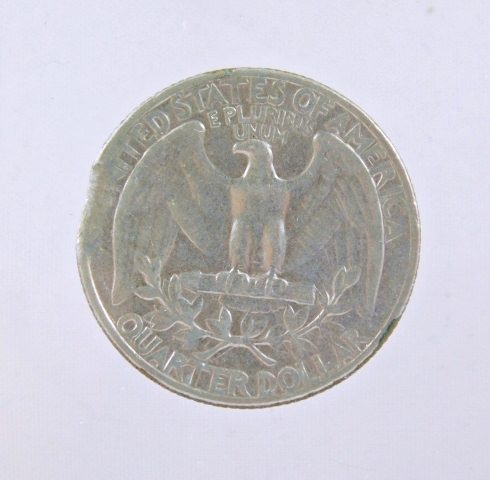 MINT ERROR - 1966 Washington Quarter - Clipped Planchet | Property Room