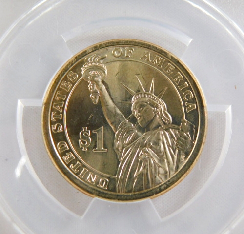 MINT ERROR - MISSING EDGE LETTERING 2007 George Washington Presidential ...