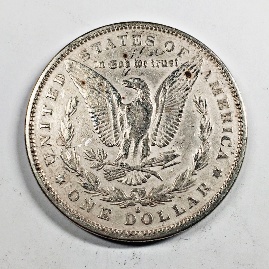 MINT ERROR*1879-S Morgan Silver Dollar*Long Nock Error | Property Room