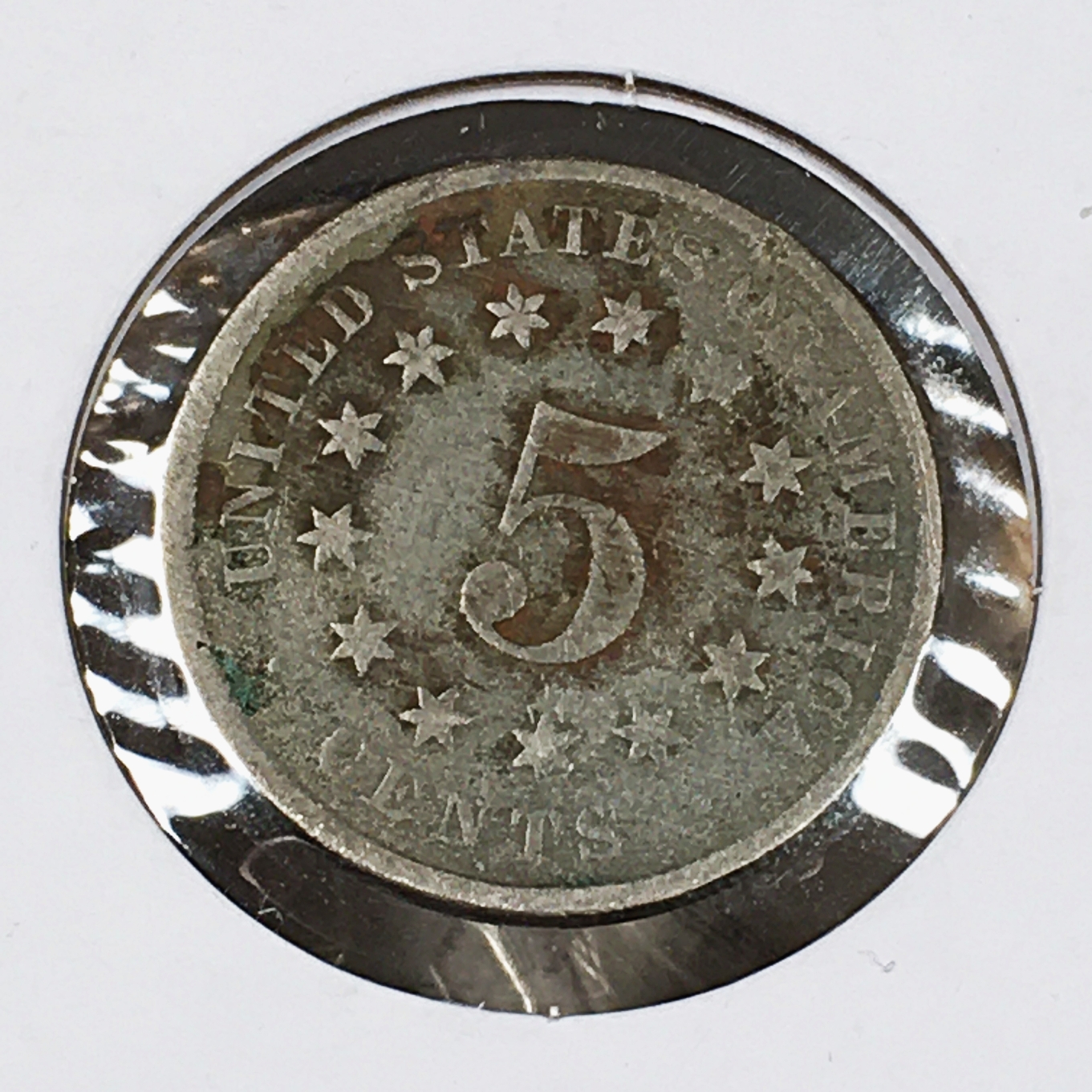 MINT ERROR*1883/2 Shield Nickel | Property Room