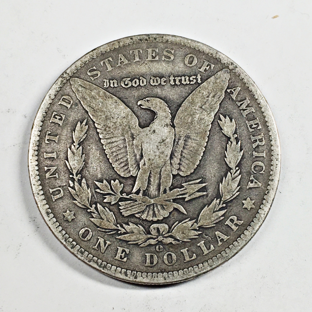MINT ERROR*1891-O Morgan Silver Dollar*Clash Die "E" Reverse Error ...