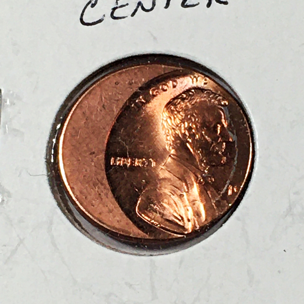MINT ERROR*19??-? OFF CENTER Lincoln Head Memorial Cent*High Grade Red ...