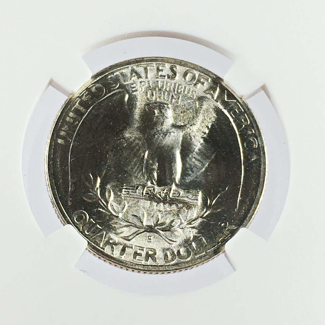 MINT ERROR*1947-S/S/S Silver Washington Quarter*FS-502*Graded MS67* by NGC | Property Room