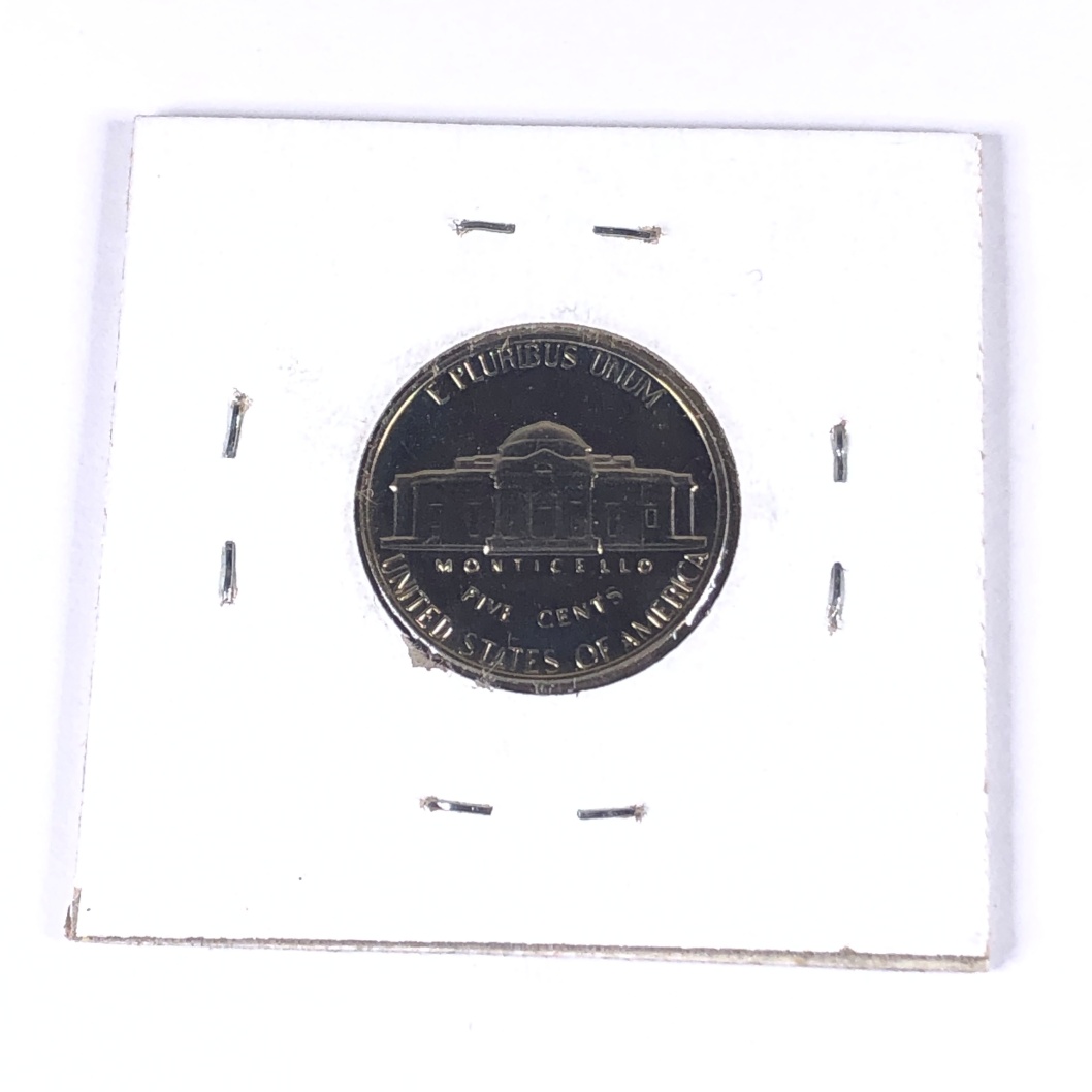 MINT ERROR*1970-S Proof Jefferson Nickel*Double Die Reverse | Property Room