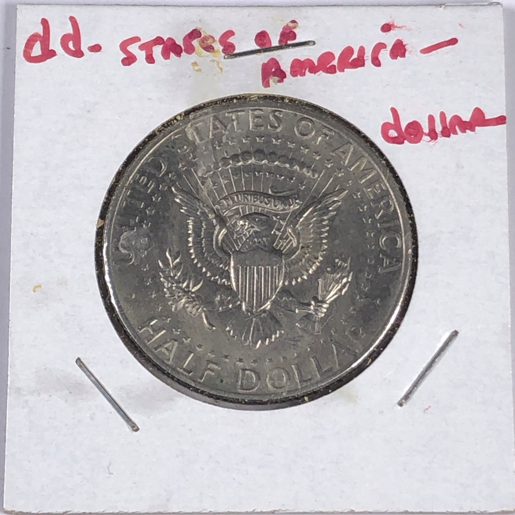 MINT ERROR*1977-D Kennedy Half Dollar*Double Die Reverse*High Grade | Property Room