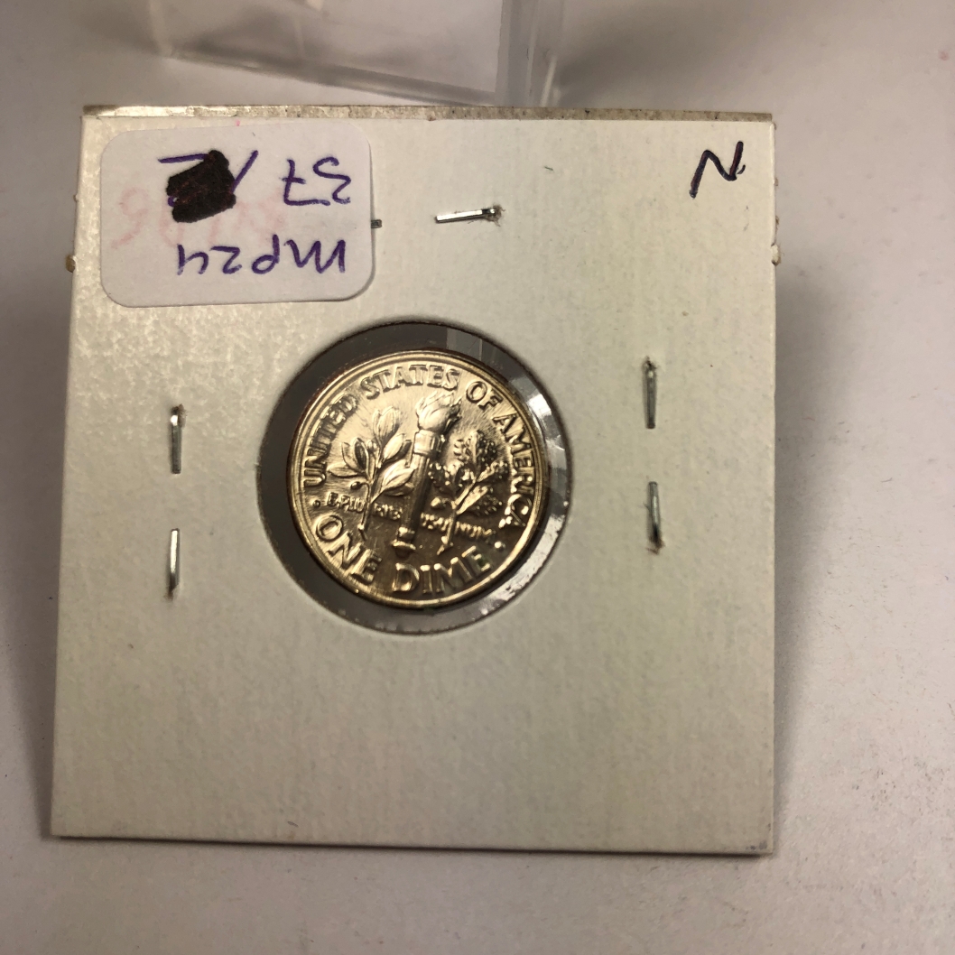 MINT ERROR*1997-P Proof Roosevelt Dime*Misaligned Die*DCAM | Property Room