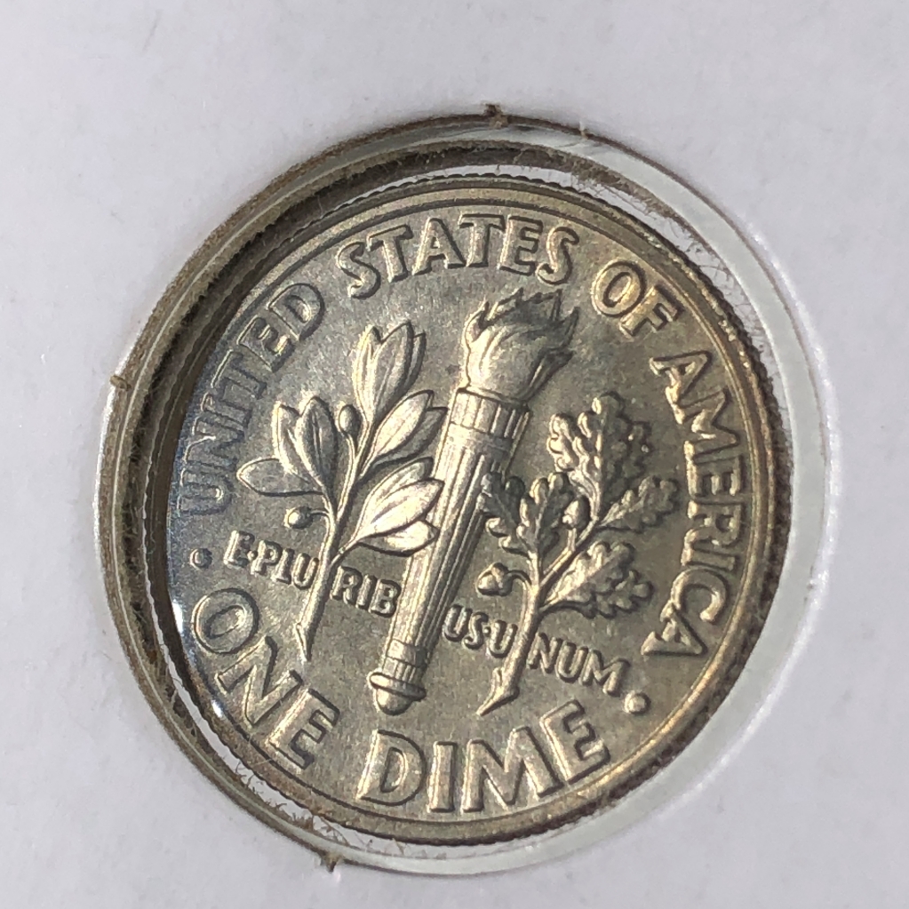 MINT ERROR*1997-P Roosevelt Dime*High Grade*Double Rim | Property Room