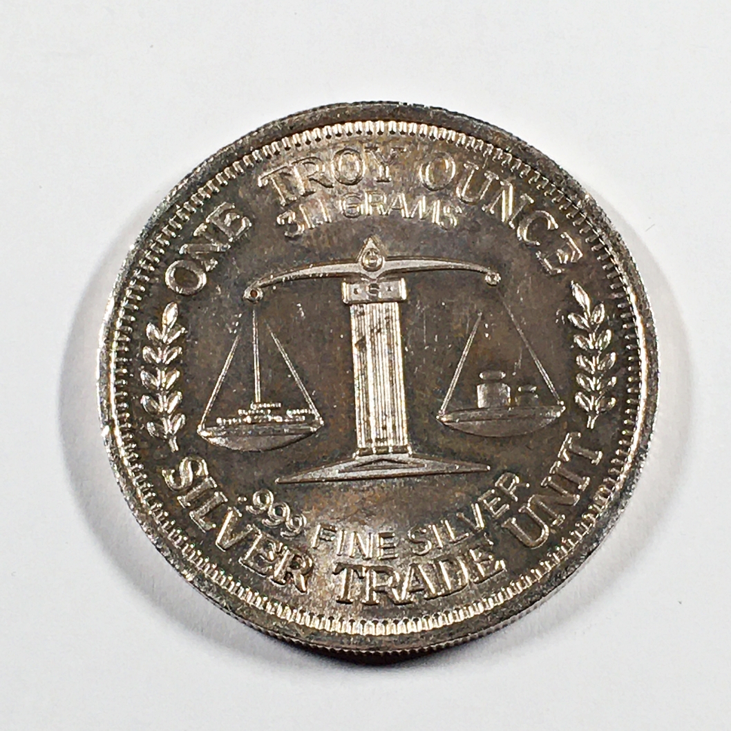 Morgan Dollar Type 1oz Silver Round Not a Dollar | Property Room