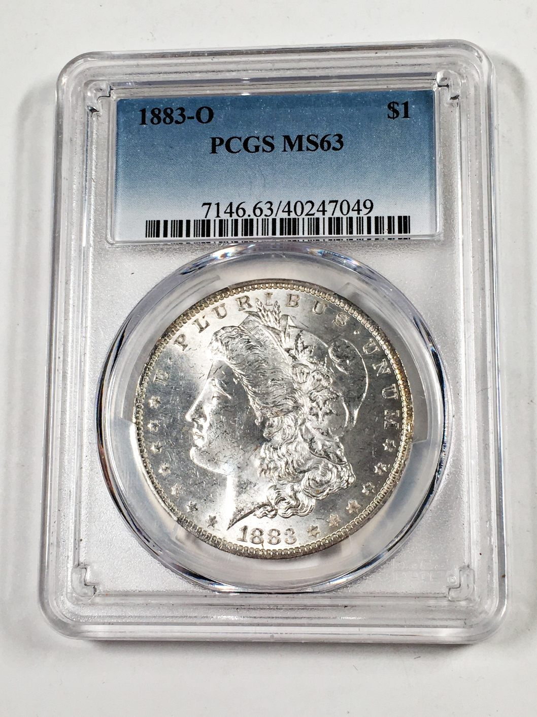 MS63 1883-O Morgan Silver Dollar Graded by PCGS | Property Room