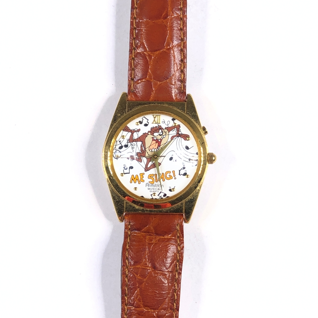 Musical Tazmanian Devil Watch*Needs Battery | Property Room