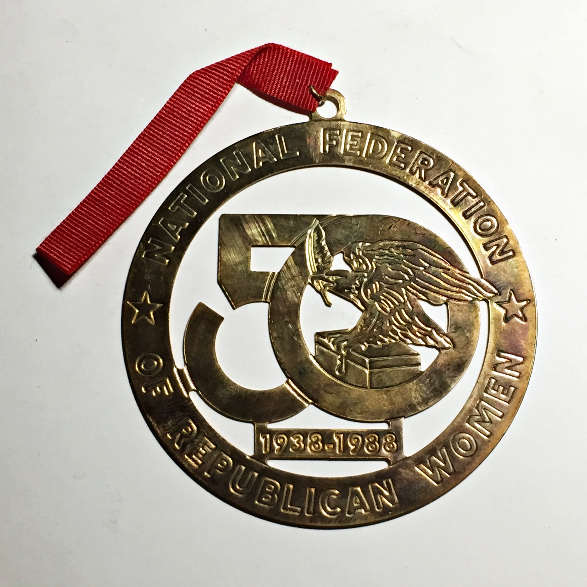 National Federation of Republican Women 50 Years Commemorative Ribbon ...