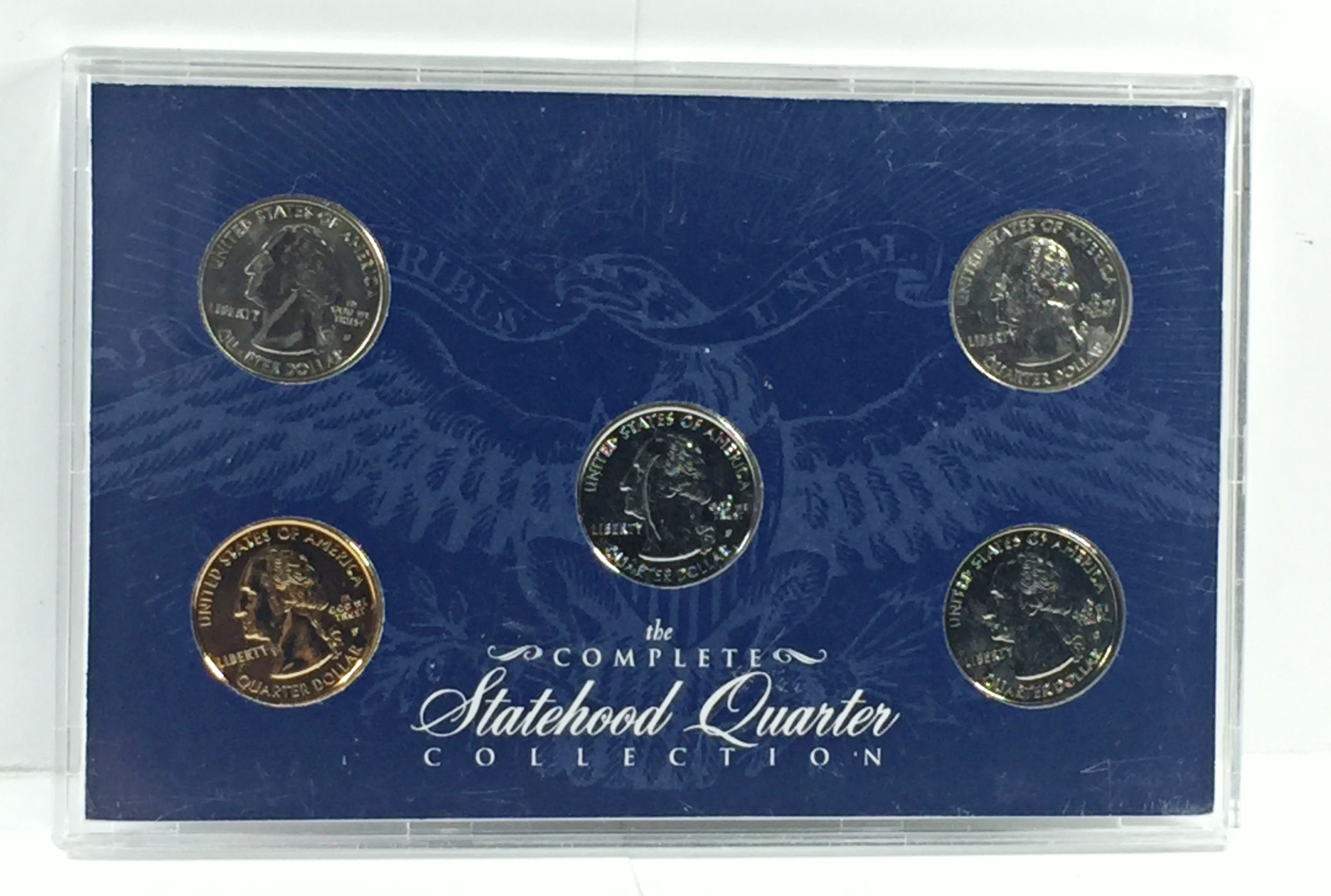 New Jersey State Commemorative Quarters*24K Gold Layered, Highlighted ...
