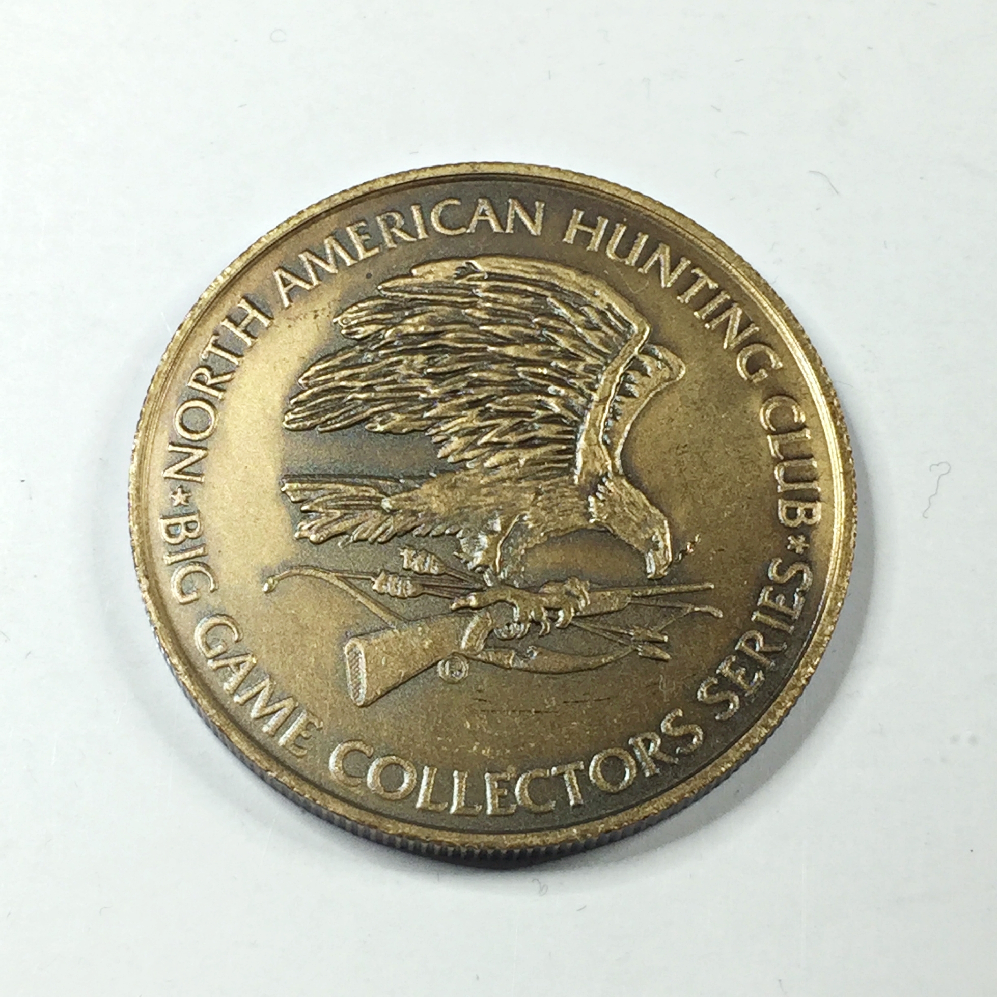 North American Hunting Club Medallion*MOOSE*1.5" Diameter | Property Room