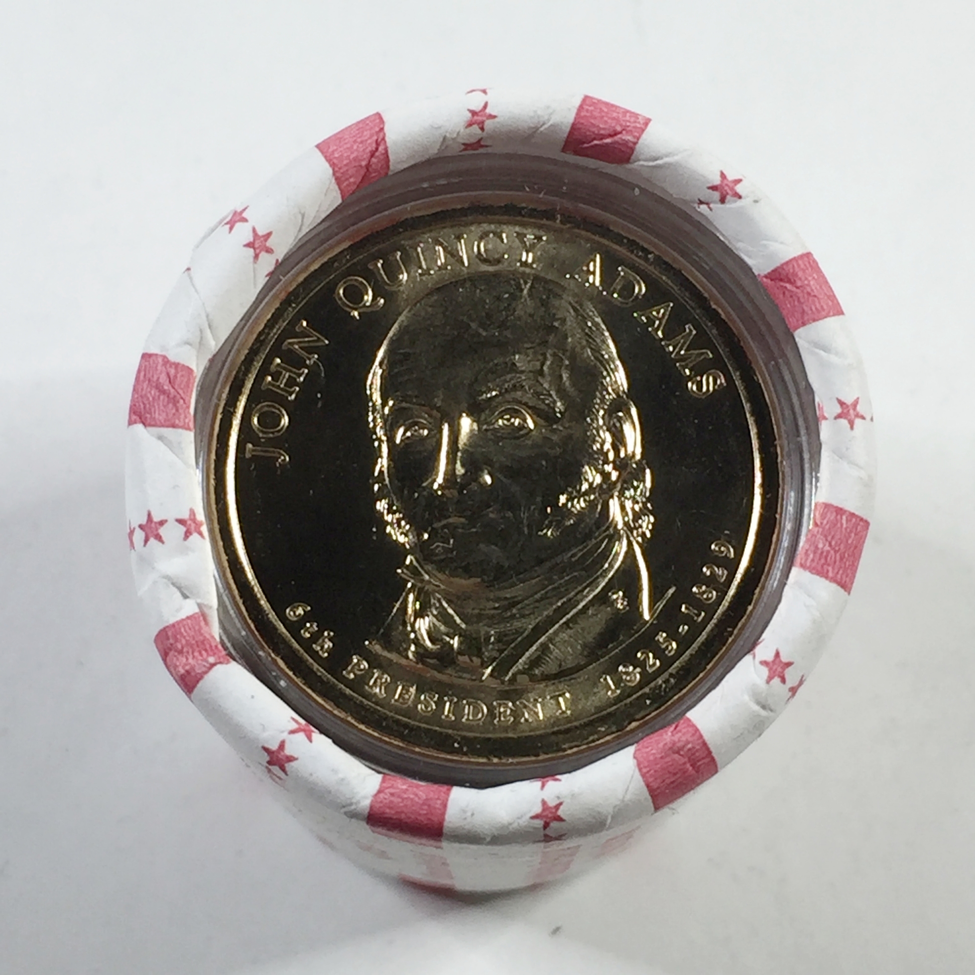 Official UNBROKEN Vault Roll of US Presidential Dollars*John Quincy ...