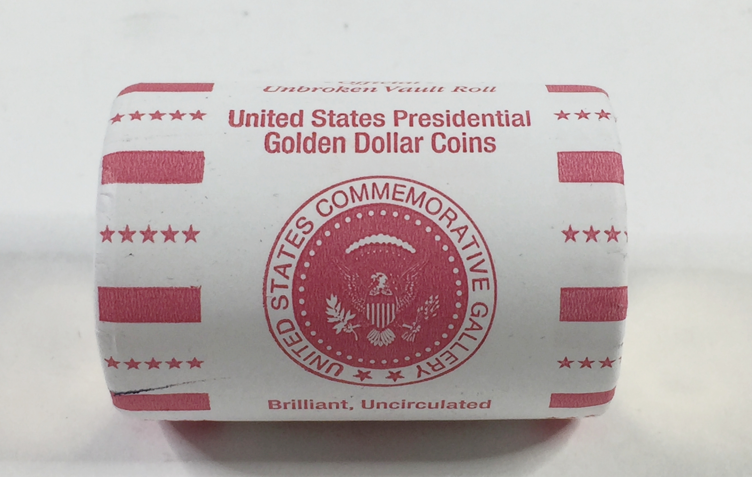 Official UNBROKEN Vault Roll of US Presidential Dollars*Martin Van ...