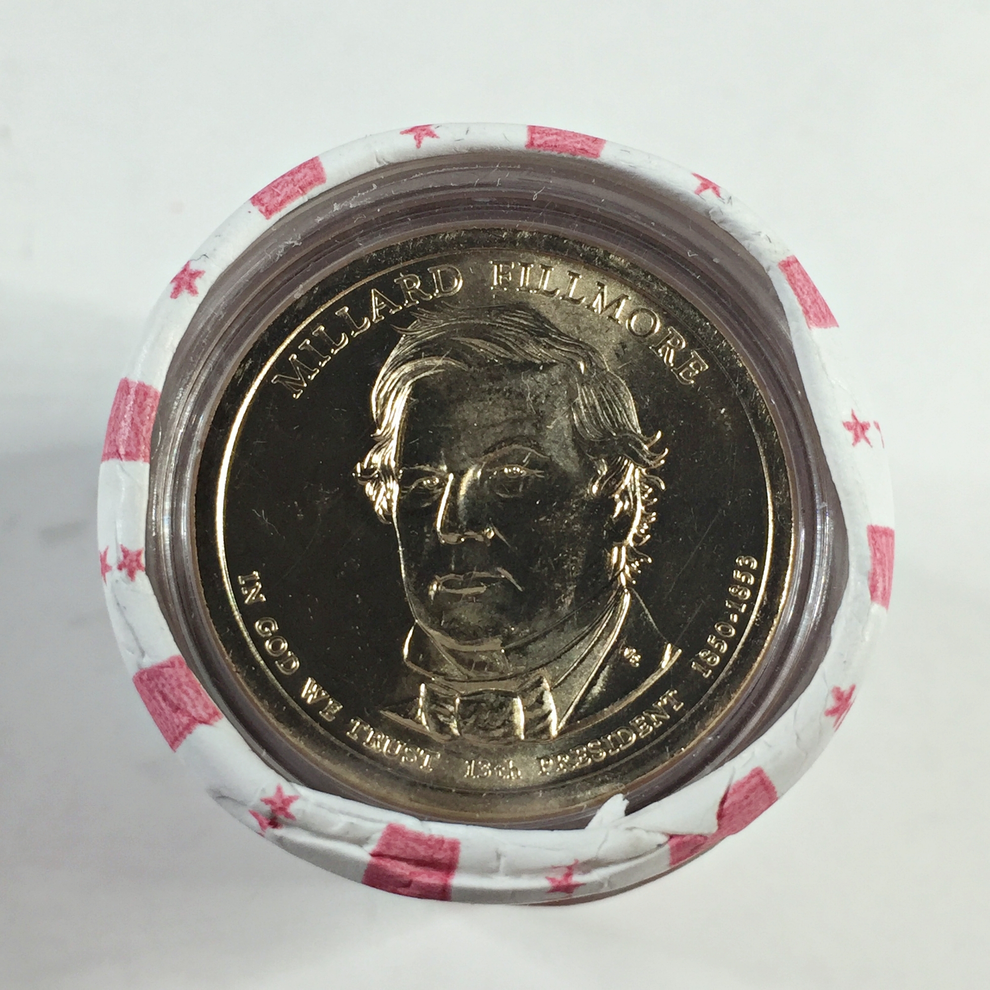 Official UNBROKEN Vault Roll of US Presidential Dollars*Millard ...