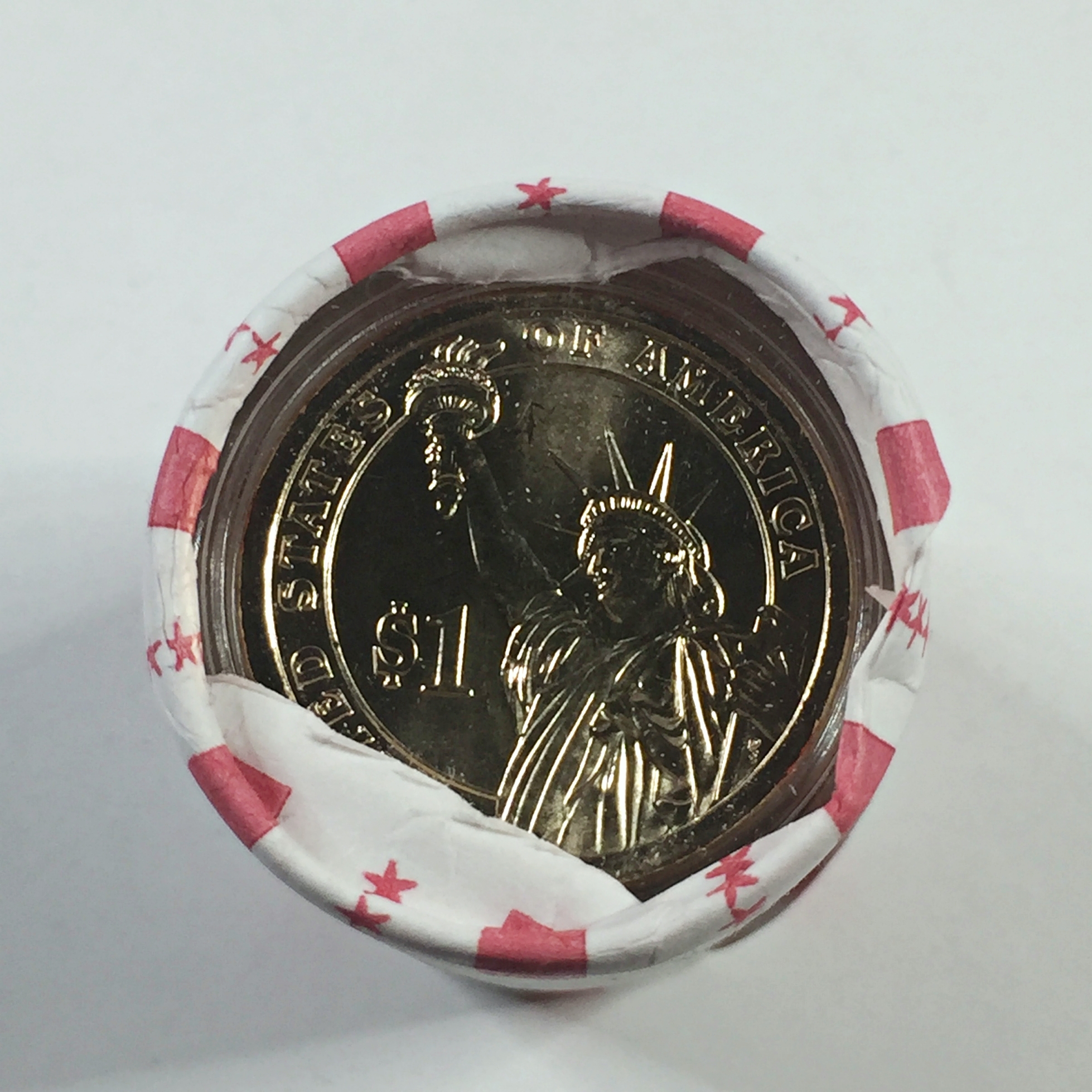 Official UNBROKEN Vault Roll of US Presidential Dollars*Philadelphia ...