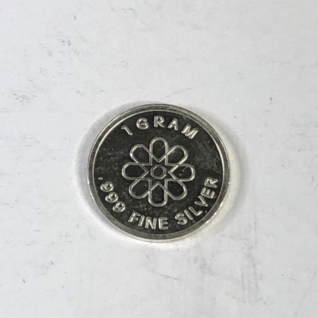 One Gram .999 Fine Silver Round*Mercury Head | Property Room