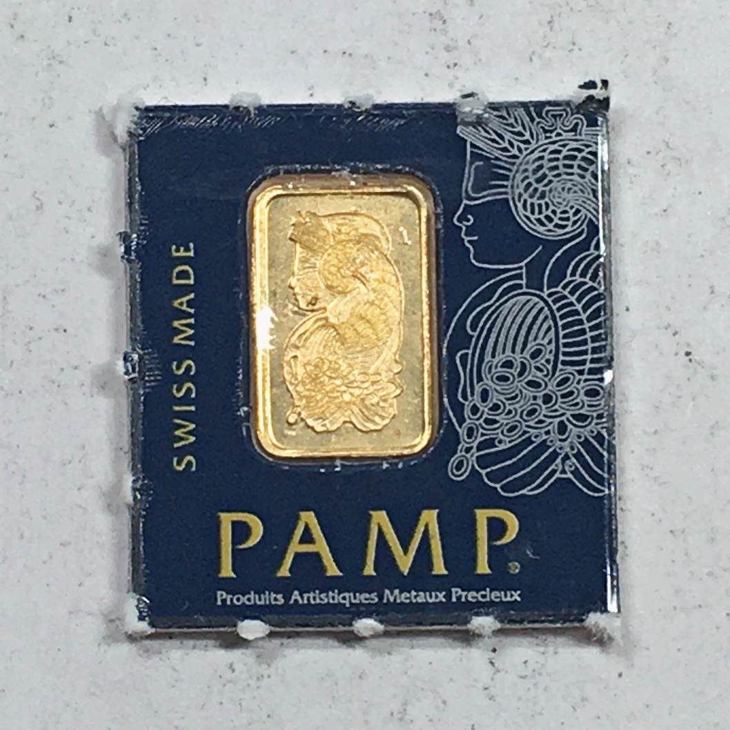 One Gram 999.9 Fine Gold Bar*PAMP | Property Room
